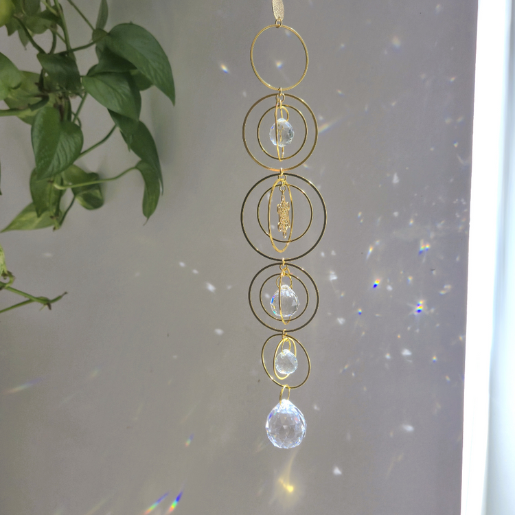 Mobile Chic Boule de Cristal à Facettes - GRAPEVINE
